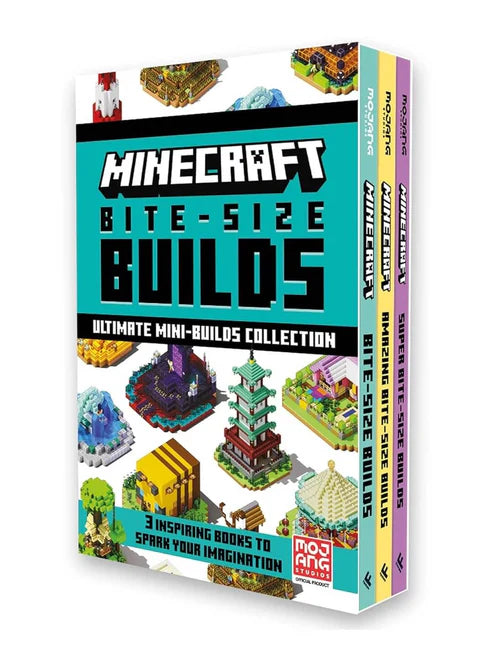 Minecraft Bite Size Builds (3 Books) – Jing Kung Book Center